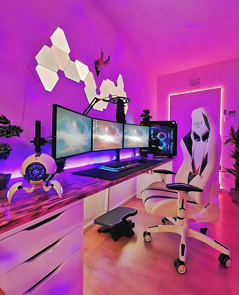 Pink-Themed Home Studio Layouts To Inspire - Home Studio Grooves