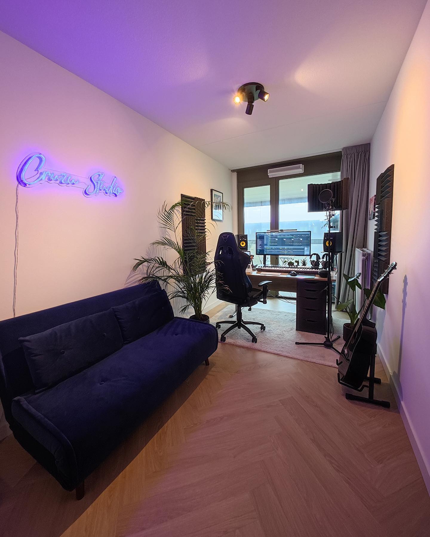 Home Studio Layouts Designed For Small Spaces - Home Studio Grooves