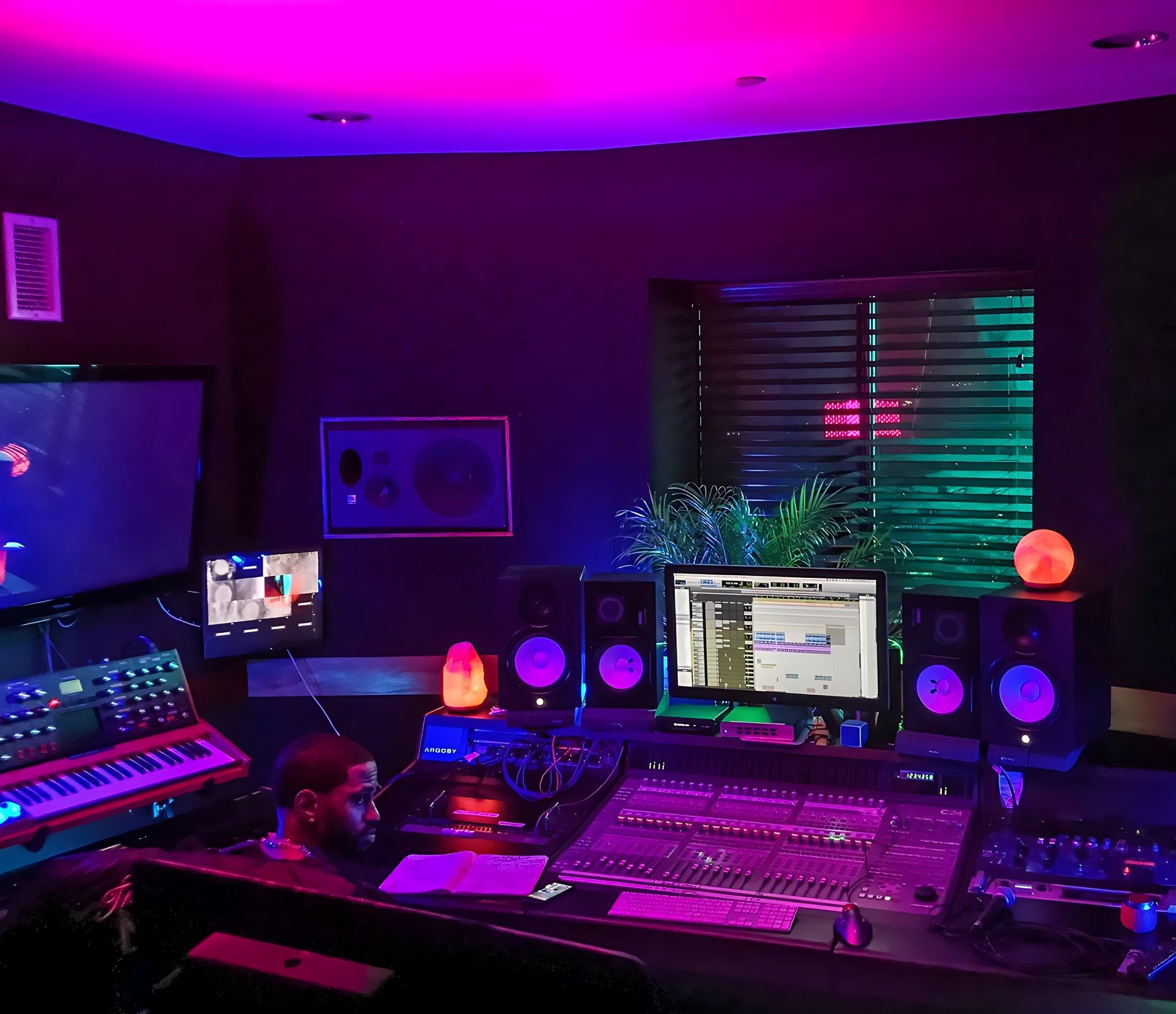 Pink-Themed Home Studio Layouts To Inspire - Home Studio Grooves