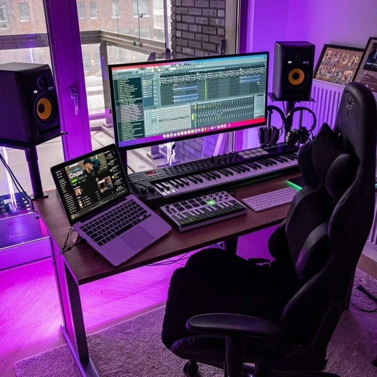 Home Studio Layouts Designed For Small Spaces - Home Studio Grooves