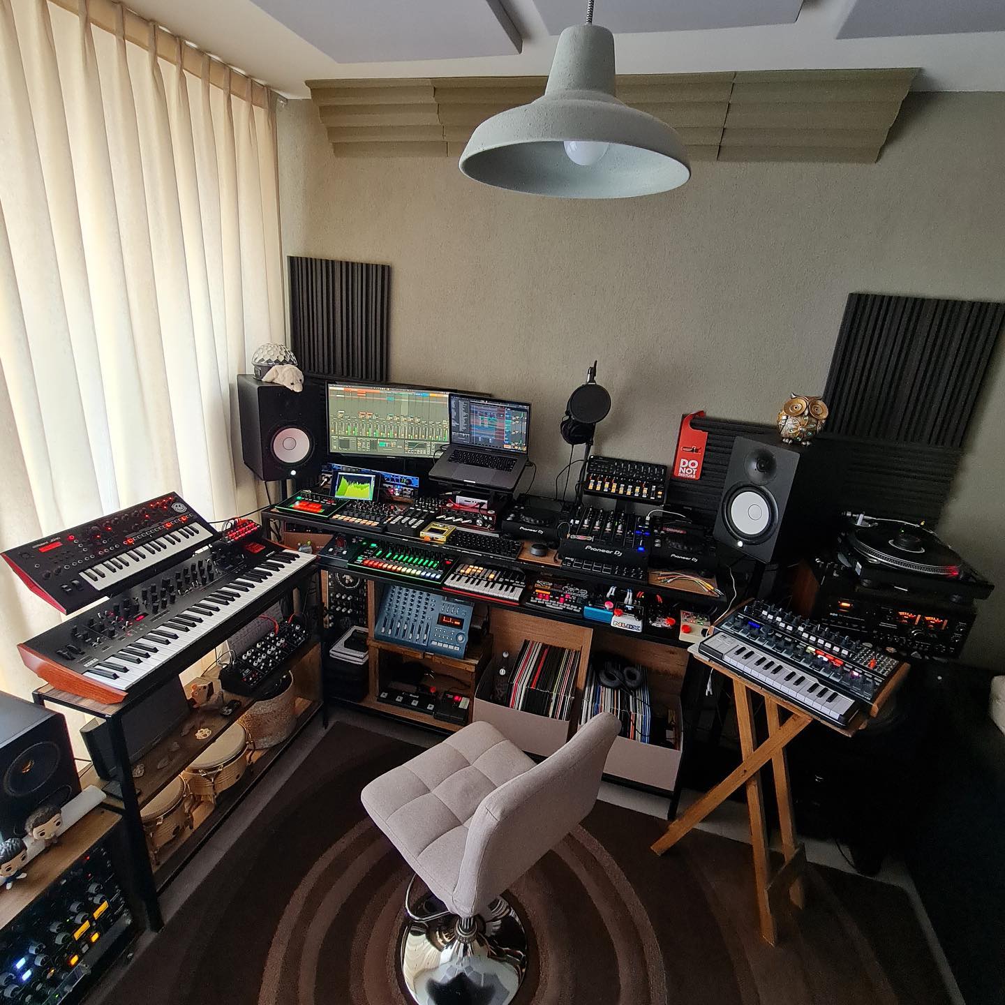 Home Studio Layouts Designed For Small Spaces - Home Studio Grooves