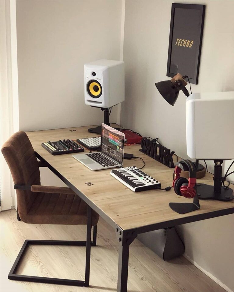 Home Studio Layouts Designed For Small Spaces - Home Studio Grooves