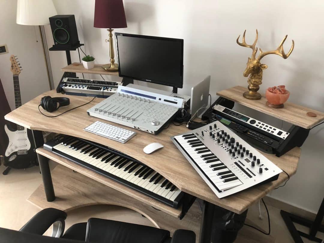 Home Studio Layouts Designed For Small Spaces - Home Studio Grooves