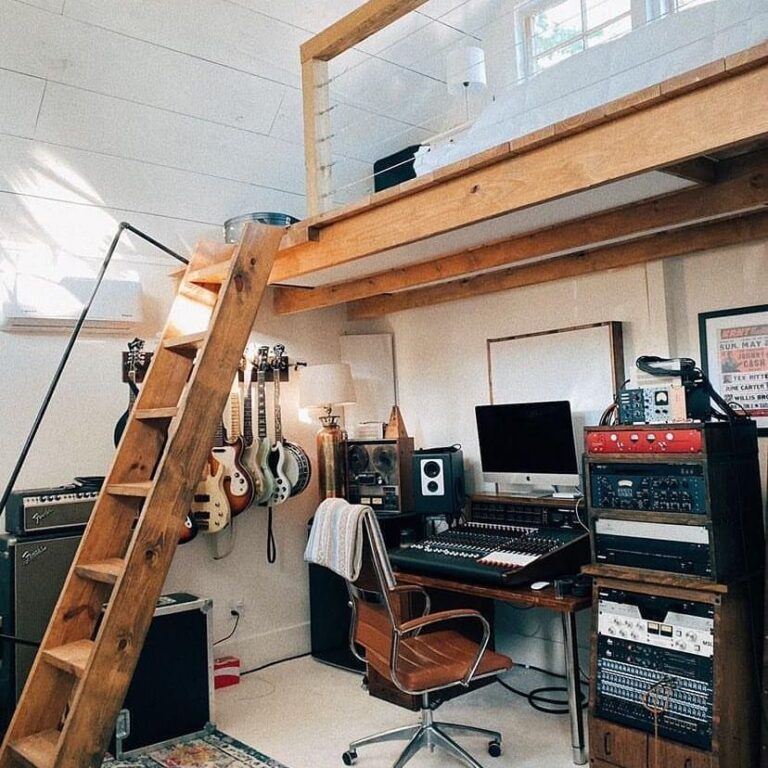 Home Studio Layouts Designed For Small Spaces - Home Studio Grooves