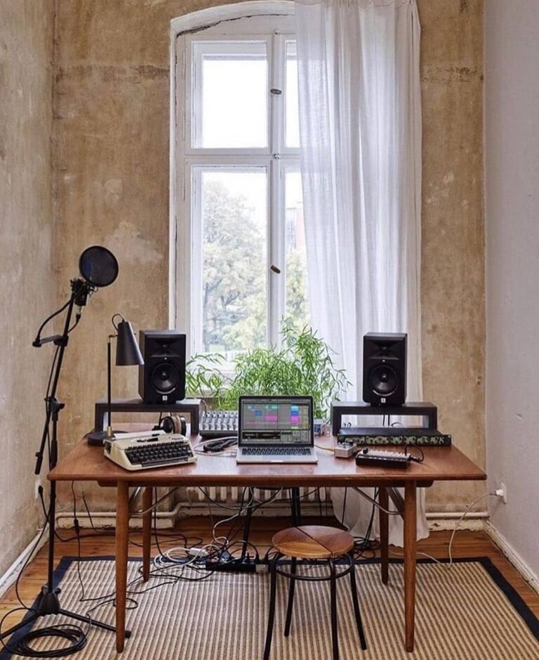 Home Studio Layouts Designed For Small Spaces - Home Studio Grooves