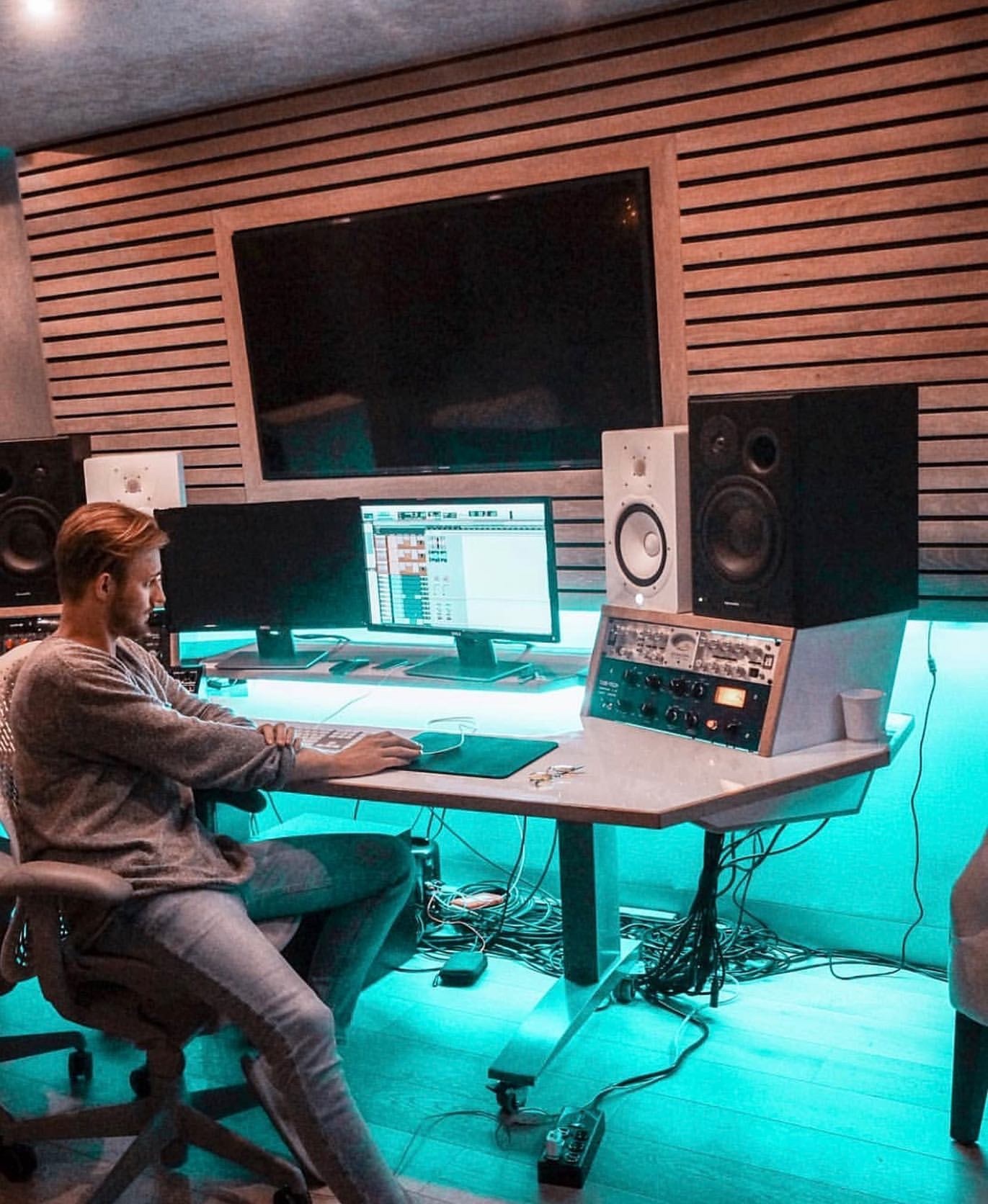 Stylish Attic Music Studio Ideas for Musicians - Home Studio Grooves