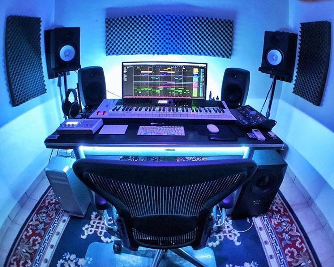 Stylish Attic Music Studio Ideas for Musicians - Home Studio Grooves